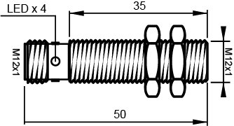 IB4-M12-E2-标准圆柱形-天津吉诺科技有限公司