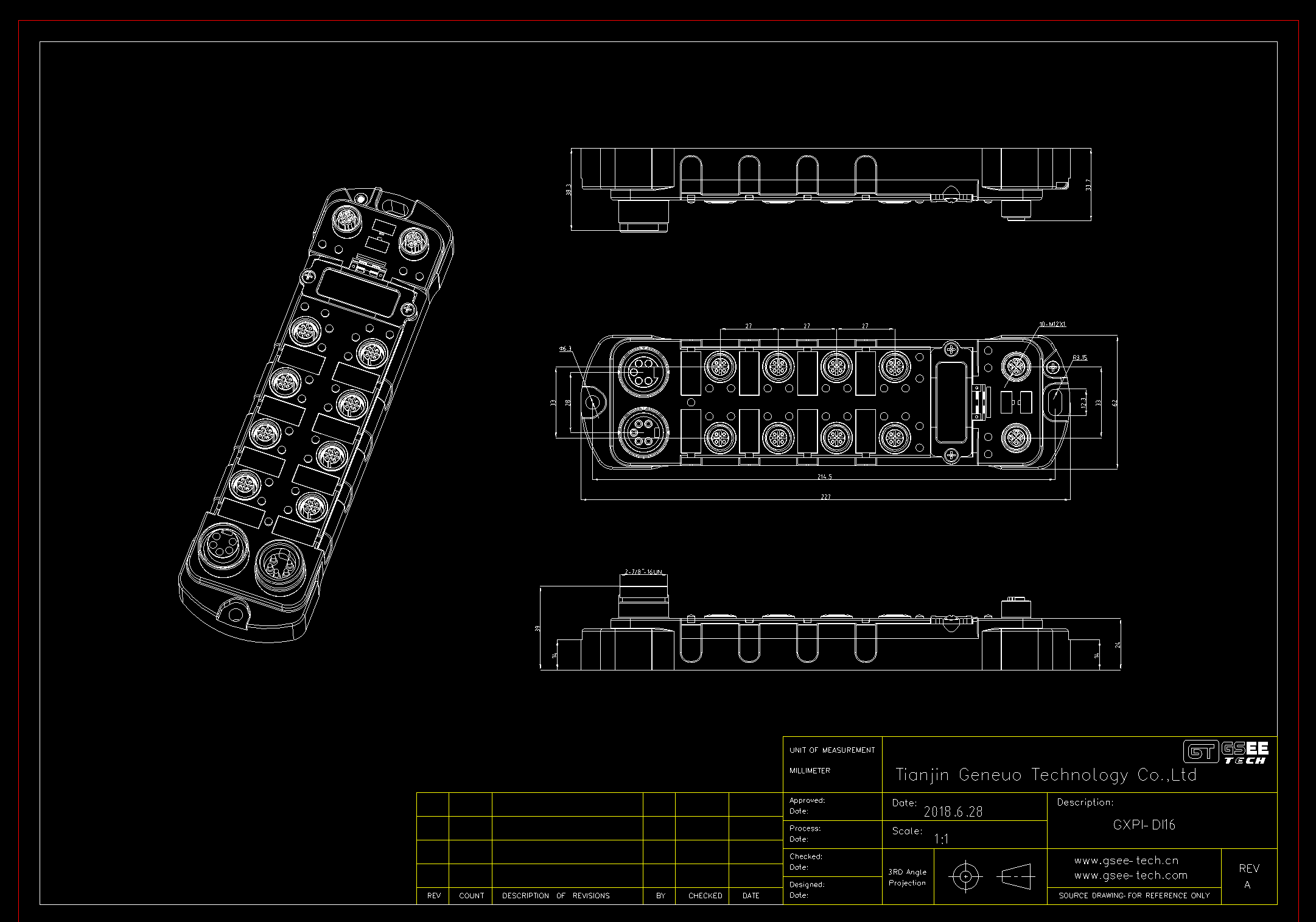 GXPI-DI16-IP67紧凑型-天津吉诺科技有限公司