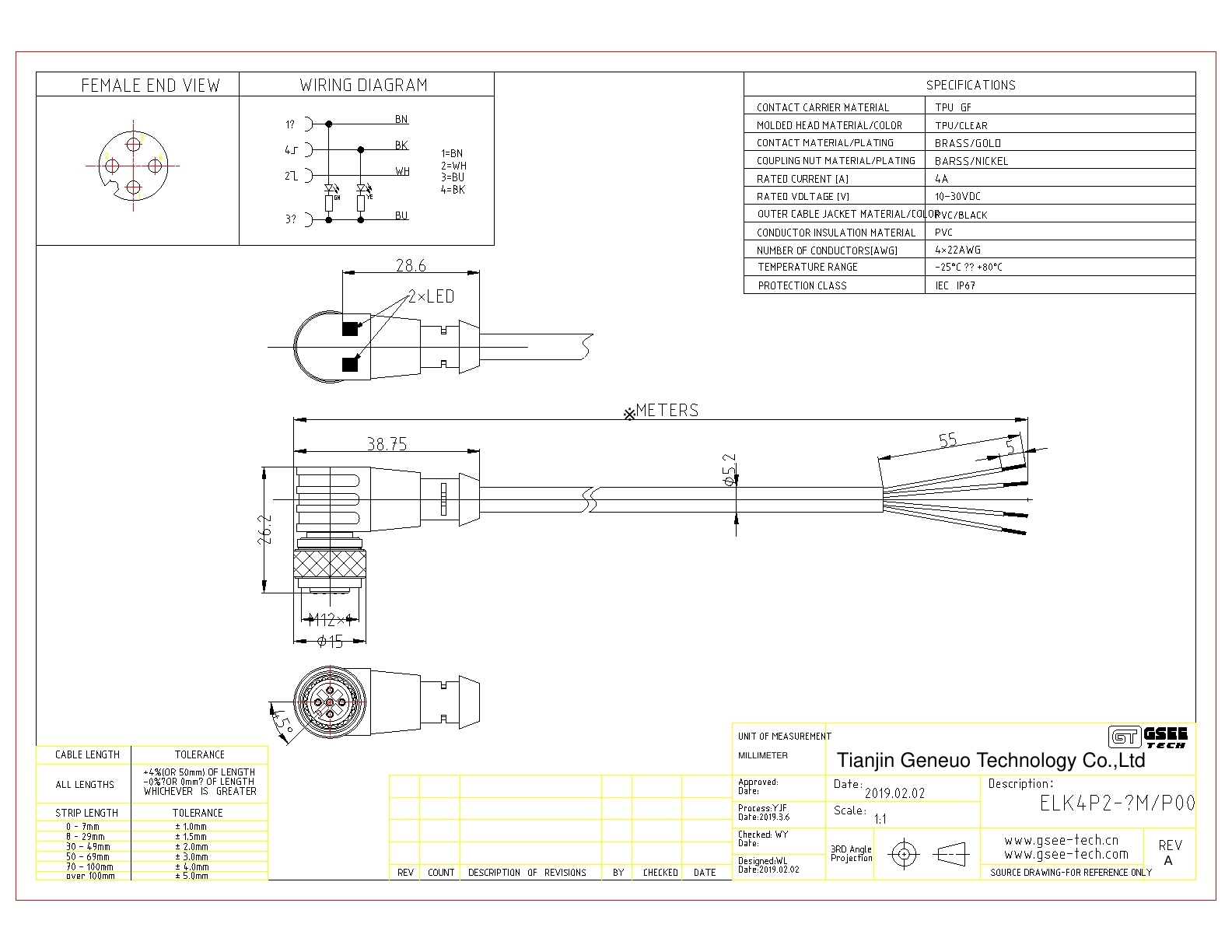 ELK4P2-10M/P00-圆形连接器-天津吉诺科技有限公司