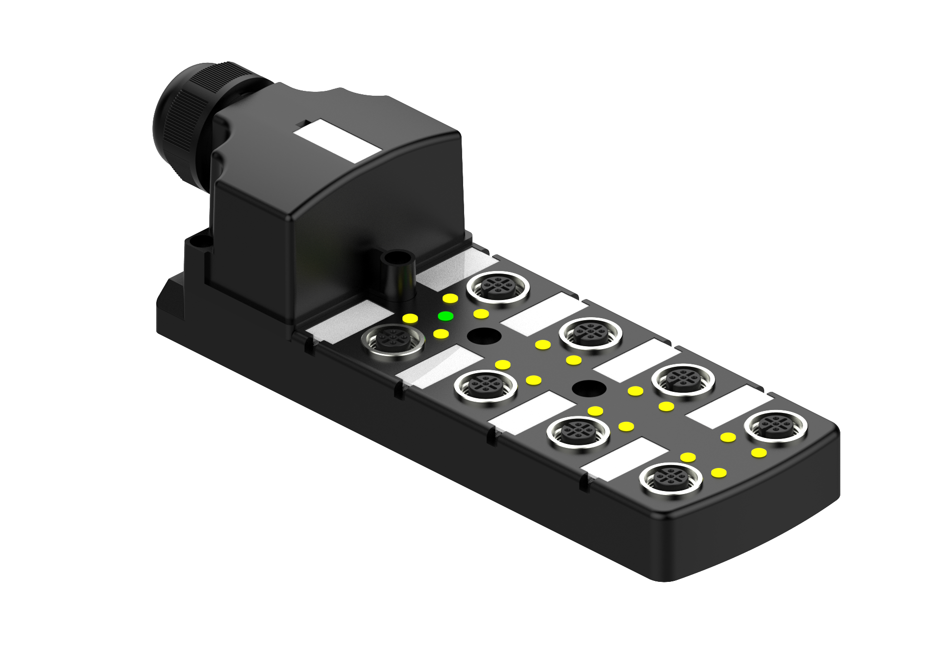 JB8M12-4PN-J-R-I/O Junction Box-Tianjin Geneuo Technology Co., Ltd.